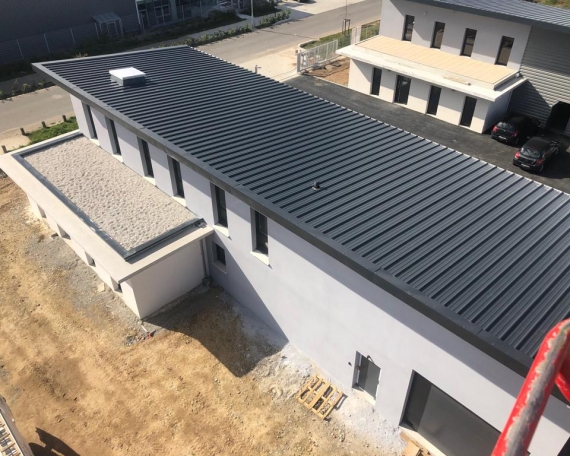Toiture bac acier - Landais Couverture